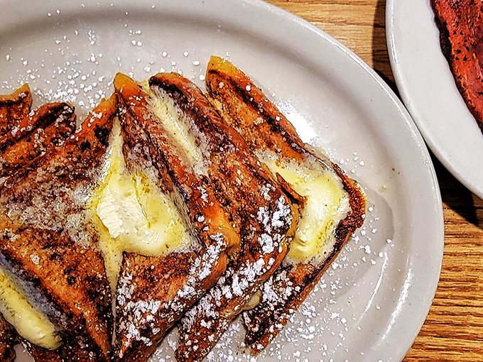 French toast that's achieved that magical golden-brown perfection&mdash;the breakfast equivalent of hitting the lottery on your first try.