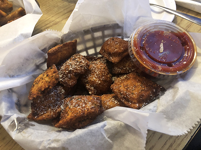 St. Louis's famous toasted ravioli&mdash;crispy, golden pillows of goodness that make you wonder why the rest of America hasn't caught on yet.