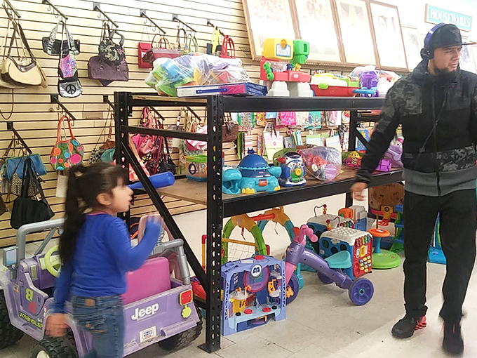 Toy wonderland where nostalgia meets bargain hunting, and your inner child does cartwheels.