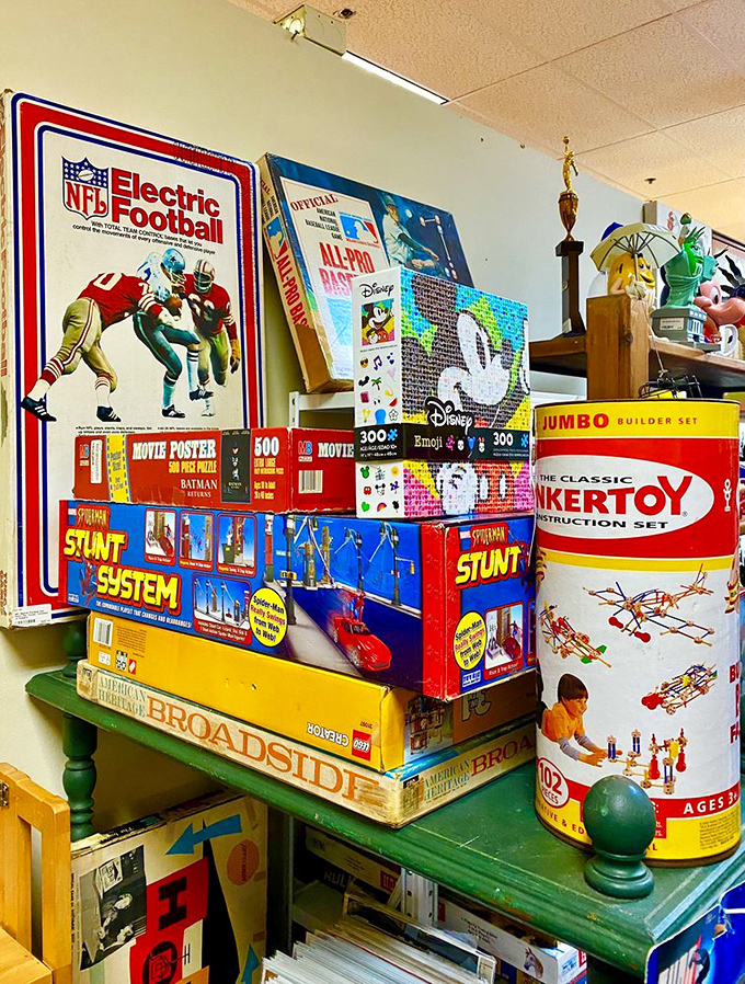 Remember when toys required imagination instead of batteries? This nostalgic collection of vintage games would make any Gen-Xer weep with joy.
