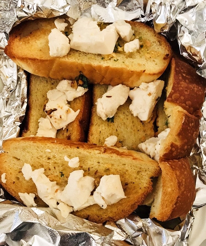 Garlic bread that makes vampires reconsider their life choices. Worth every moment of the garlic breath that follows.