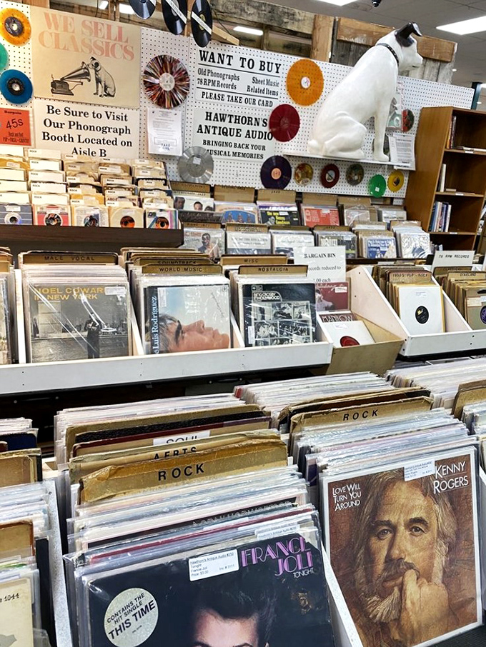 Vinyl heaven awaits crate-diggers &ndash; from Kenny Rogers to Frankie Valli, these albums survived the great CD purge of the '90s.