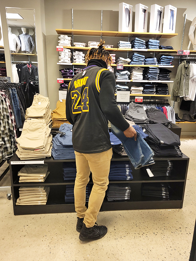 The thrill of the hunt! Nothing beats that moment when you find the perfect pair of jeans after searching three different stores.