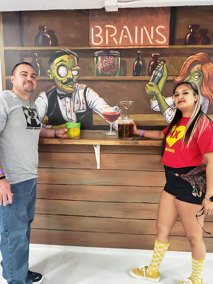 Having cocktails with zombie bartenders &ndash; because regular happy hour was getting a bit predictable, wasn't it?