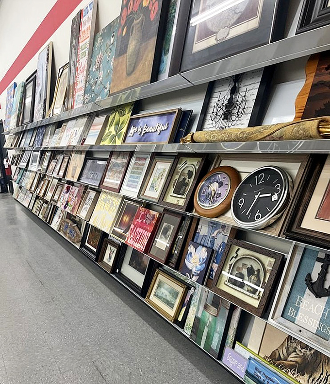 Wall art for every taste and space imaginable. One person's discarded "Live, Laugh, Love" is another's ironic apartment centerpiece.