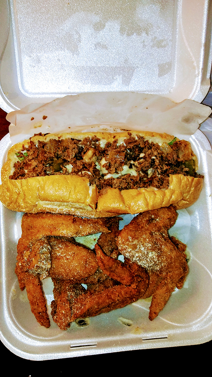 When fried chicken wings crash the seafood party, nobody complains because these bronzed beauties earned their invitation.