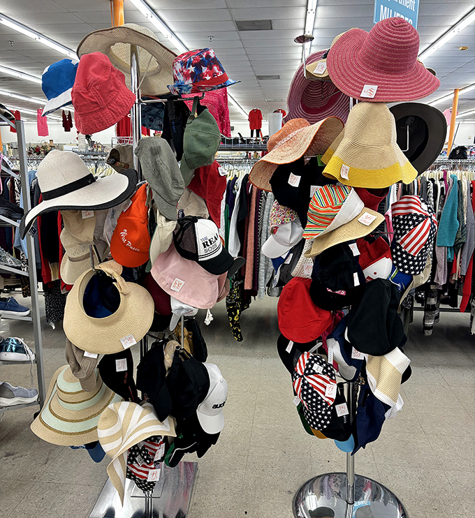 Every hat tells a story, from beach days to garden parties to "I need something fabulous."