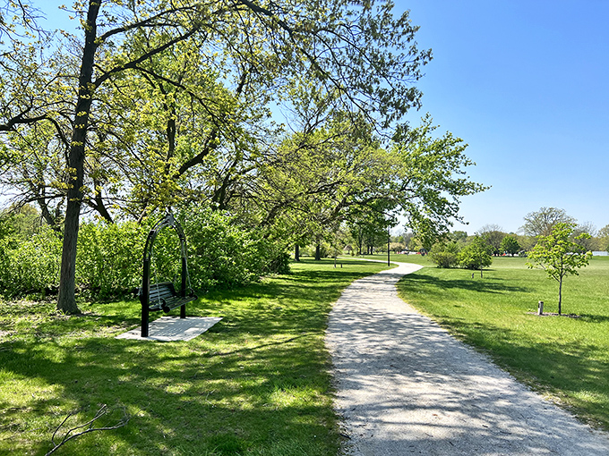 Woodlands Park's winding paths invite you to get gloriously lost in conversation with nature, no cell service required.