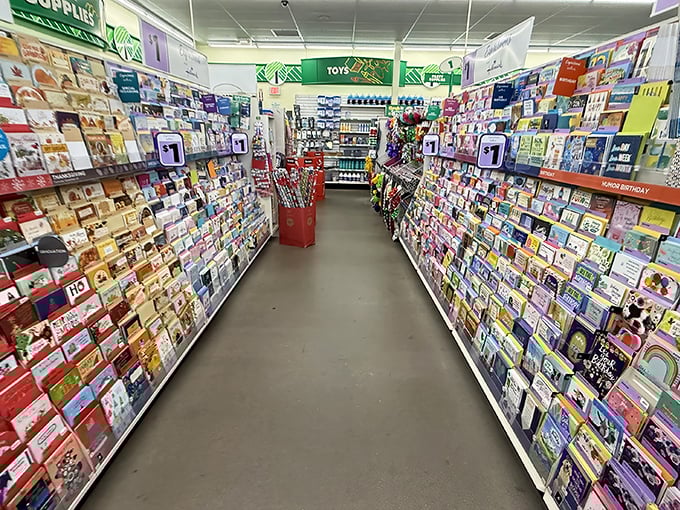 The greeting card aisle&mdash;where five dollars buys you five expressions of sentiment instead of just one. Hallmark, eat your heart out.