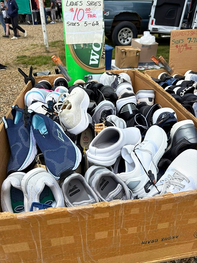 Shoe paradise for bargain hunters &ndash; where Imelda Marcos would've lost her mind and saved a fortune.