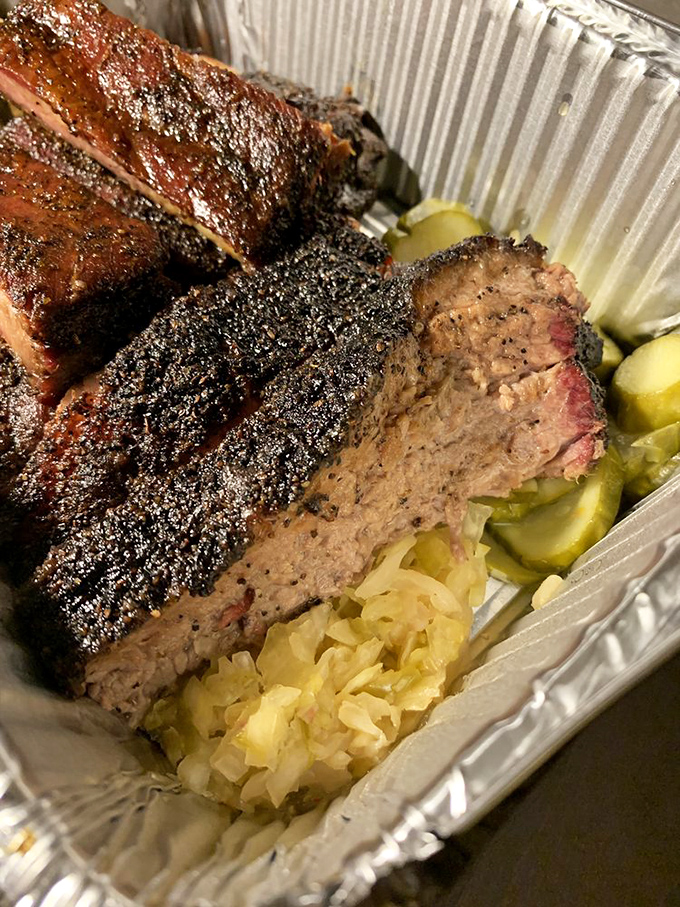 Behold the brisket in all its glory&mdash;that bark, that smoke ring, that tenderness. This is what meat dreams are made of.