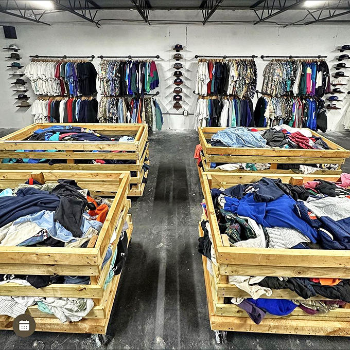 More organized than my sock drawer has ever been, with enough variety to outfit a small theater production.