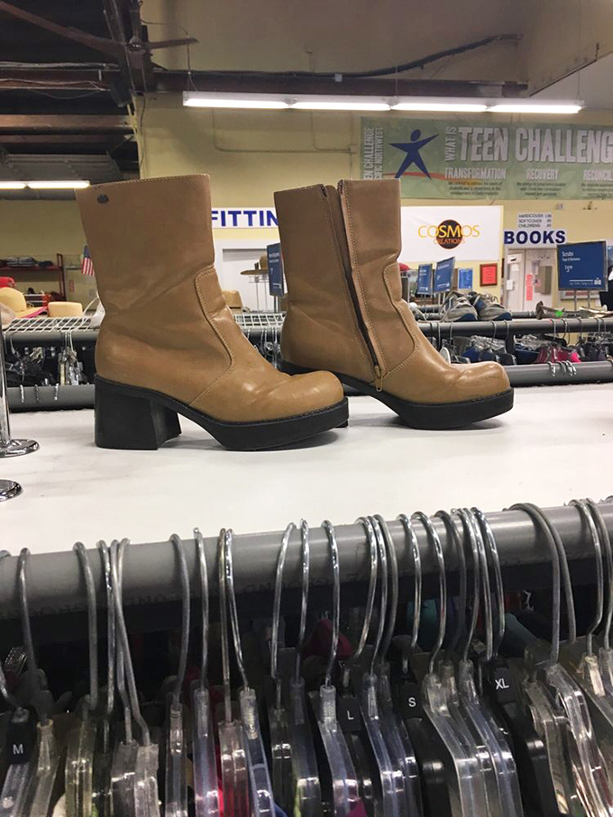 These vintage boots weren't made for walking&mdash;they were made for strutting away with the smugness that comes from scoring authentic style for pocket change.