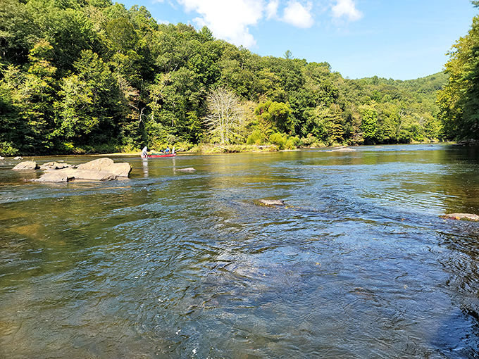 Crystal clear waters that let you see straight to the riverbed &ndash; it's like nature's version of high-definition television, only better.
