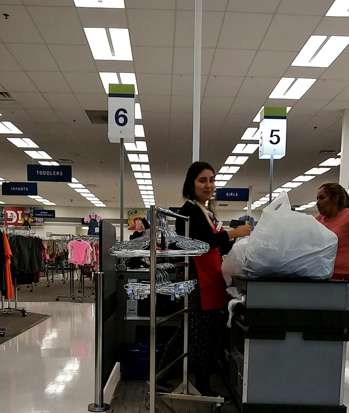 The furniture section offers seating options from "grandma chic" to "college apartment essential," all at prices that won't require a payment plan.