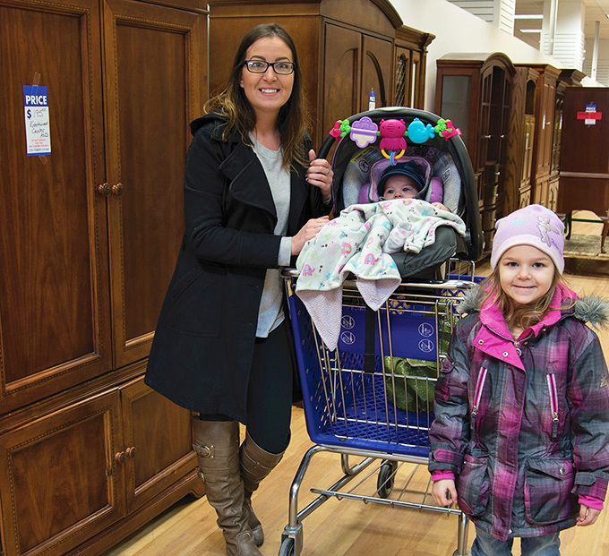 Thrifting is a family affair at Cleveland Furniture Bank. The joy of discovery spans generations, proving treasure hunting is an inherited trait. 