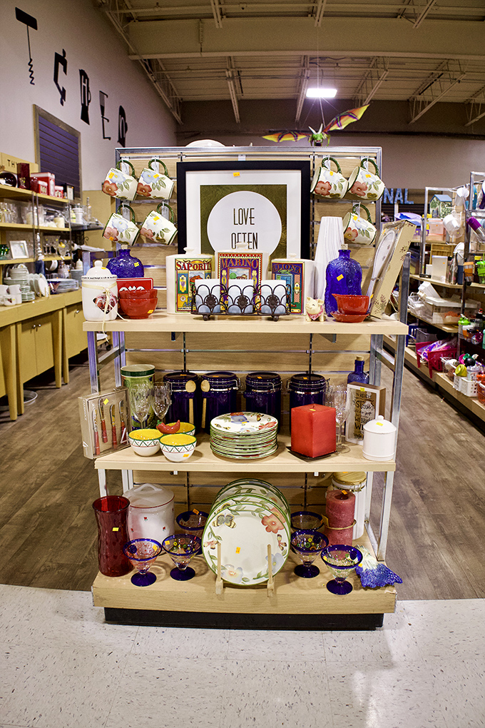 This isn't just dishware&mdash;it's a curated collection of potential dinner party conversation starters, from cobalt stemware to hand-painted plates. 