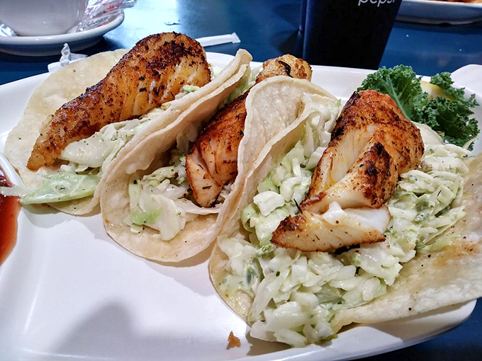 Fish tacos that make you wonder why you'd ever eat anything else &ndash; perfectly seasoned fish nestled in soft tortillas with crisp cabbage.