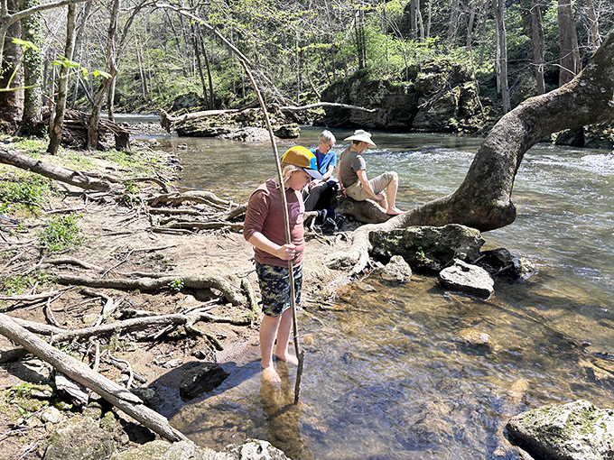 Fishing isn't just about catching dinner; it's about wading into a stream of tranquility where time slows deliciously.