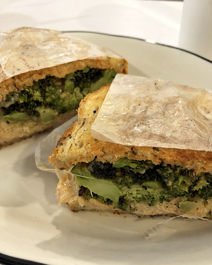 Not just another veggie sandwich&mdash;this broccoli-packed creation proves Middle Child treats vegetables with the same reverence as their meaty counterparts.