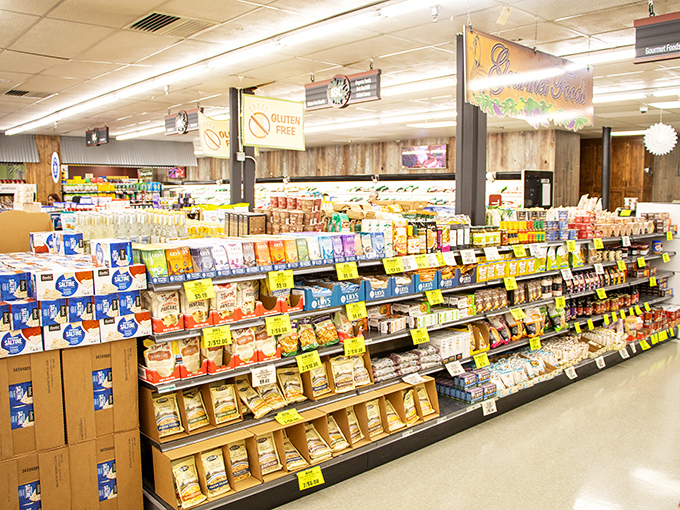 The gluten-free section: where dietary restrictions meet flavor liberation. Even Oprah would approve of these guilt-free alternatives.