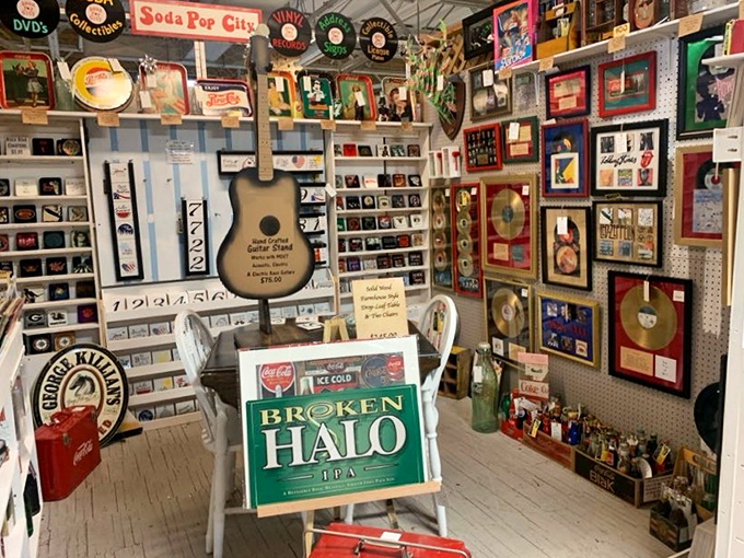 Music memorabilia that'll have you humming songs from when vinyl was king and MTV actually played music videos.