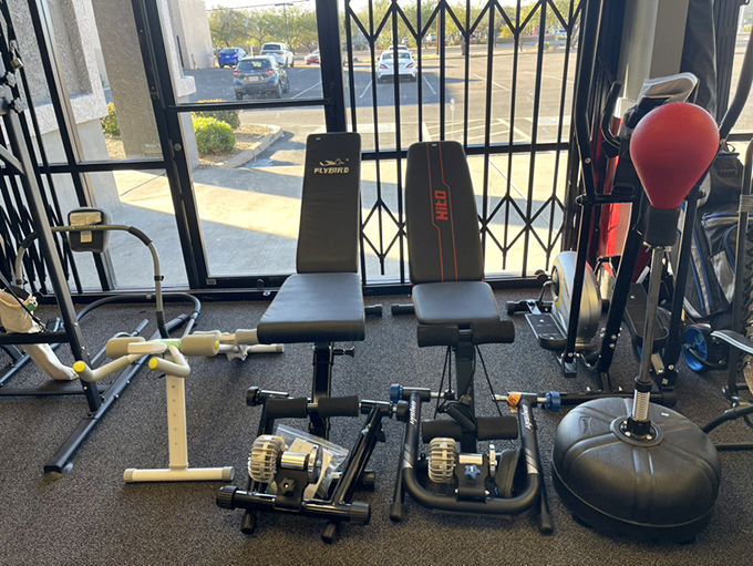 Home gym or museum of optimism? These barely-used fitness machines await their second chance to help someone achieve their "new year, new me" resolutions.