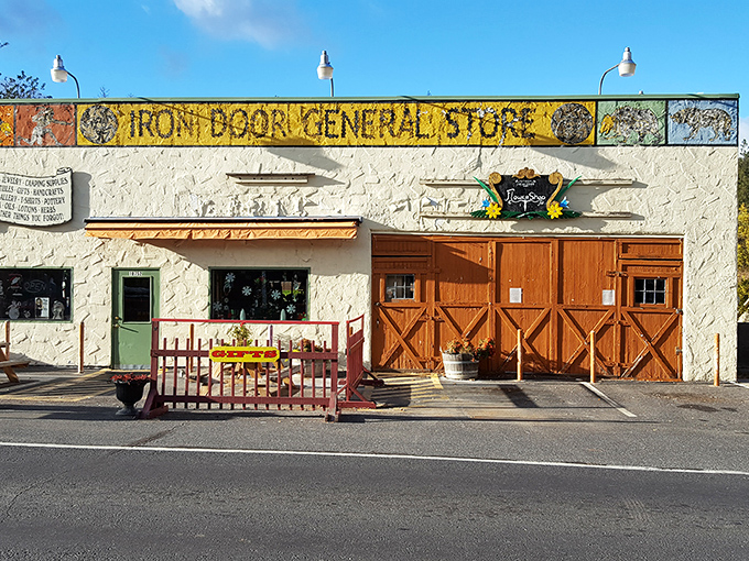 The Iron Door General Store offers provisions for modern-day pioneers&mdash;though thankfully you won't need to pan for gold to afford them.