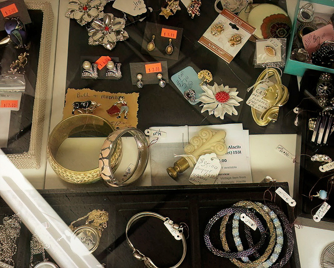 Vintage brooches and delicate bracelets &ndash; the kind your stylish grandmother might have worn to impress at Sunday brunch.