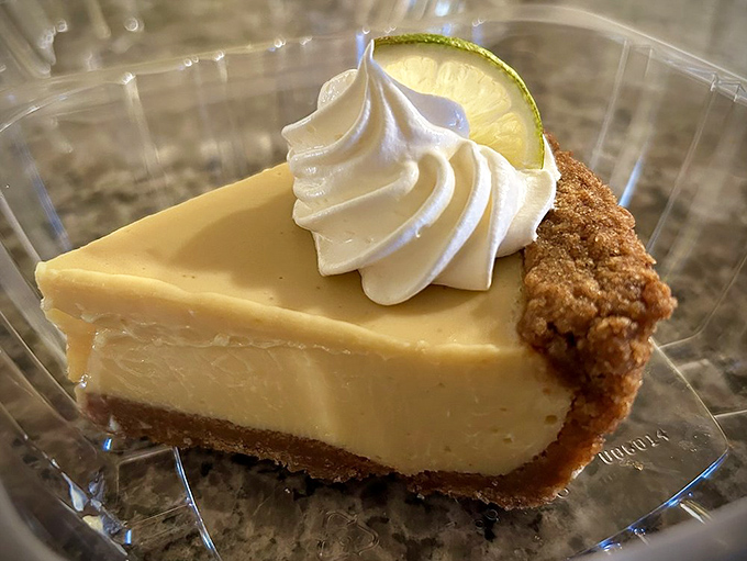 The key lime pie that launched a thousand road trips &ndash; that perfect balance of tart and sweet with a graham cracker crust that deserves its own fan club.