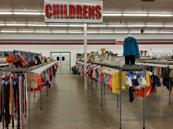 A rainbow of tiny fashions awaits future fashionistas. Remember when your biggest style decision was which dinosaur t-shirt to wear?