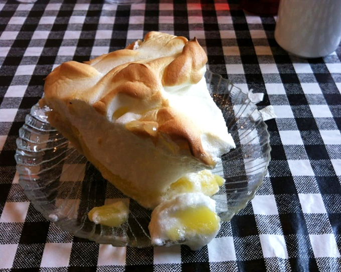 Lemon meringue pie that makes clouds jealous. That perfect sweet-tart balance topped with meringue so light it might float away if not anchored by buttery crust.