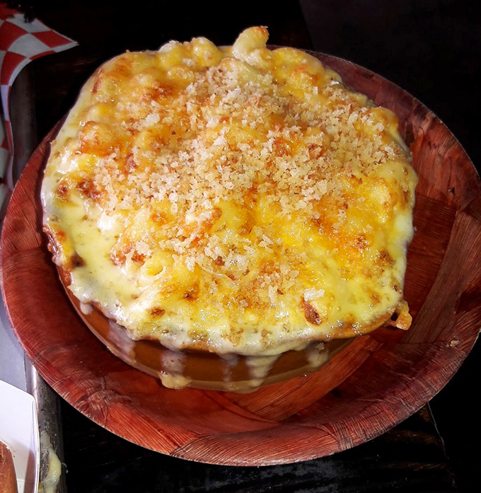 Mac and cheese that doesn't come from a blue box? Revolutionary. This golden, bubbling masterpiece makes a strong case for side dishes as main events.