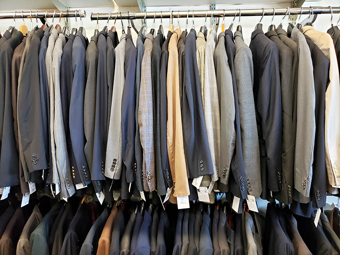 Suits that once graced boardroom scenes now ready to make you the star of your next meeting.