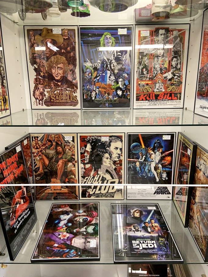 Movie history displayed like fine art. These cult classic posters remind us when film advertising was itself a masterpiece.