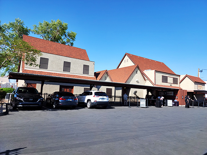 The parking lot might be the last normal thing you'll experience today. Take a moment—your car will be waiting, judgment-free, afterward.