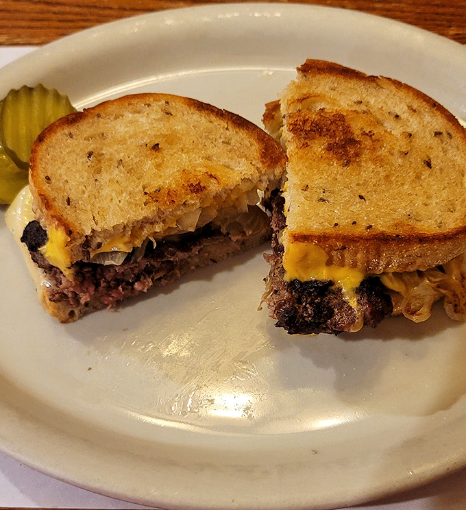 The patty melt&mdash;where caramelized onions, melted cheese, and perfectly grilled rye bread come together in a sandwich that would make your cardiologist wince and your taste buds sing.