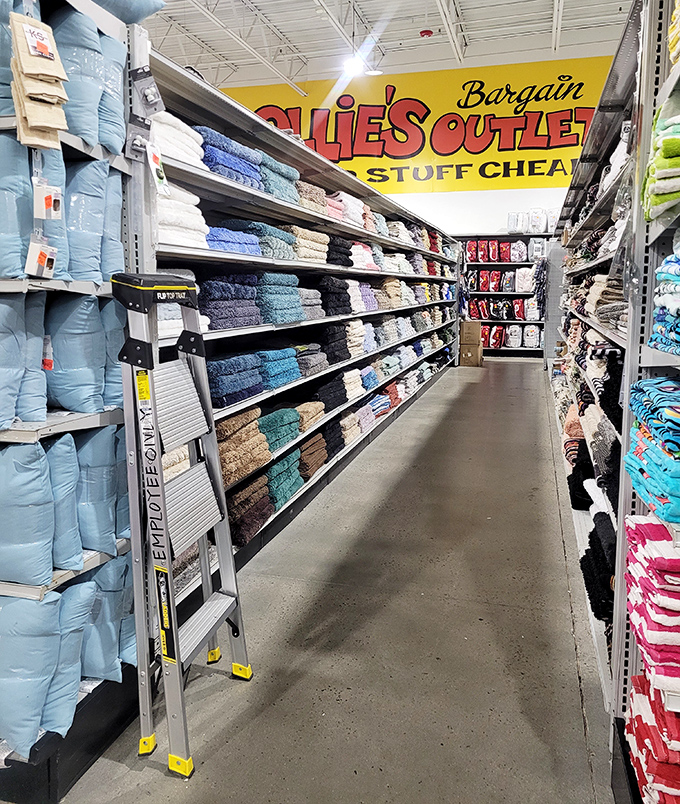 The towel section &ndash; where bathroom upgrades and linen closet dreams come true without the department store sticker shock that usually accompanies such luxury.