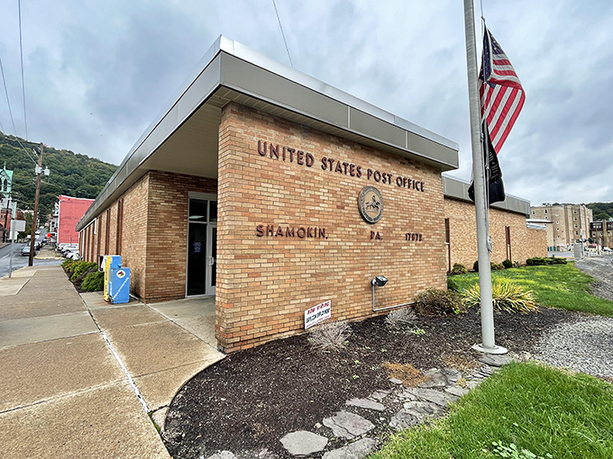 Shamokin's post office—where mail still matters and the staff might actually remember your name, unlike your adult children.