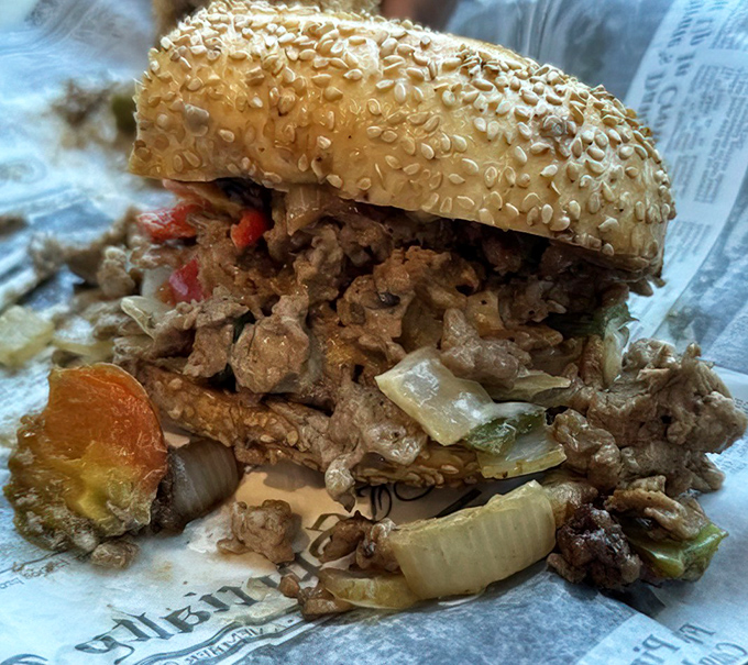 The prime rib sandwich doesn't just melt in your mouth &ndash; it stages a flavor revolution that would make Benjamin Franklin proud of his adopted city.