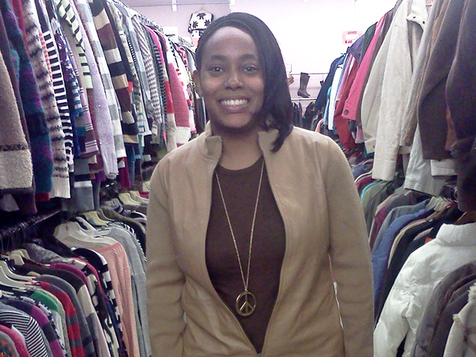 The clothing aisles create a labyrinth that would make the designers of the Minotaur's maze nod in professional respect. Navigation skills required!