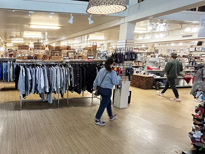 Shoppers navigate the well-organized aisles with purpose&mdash;the focused expressions of treasure hunters on the verge of their next great find.