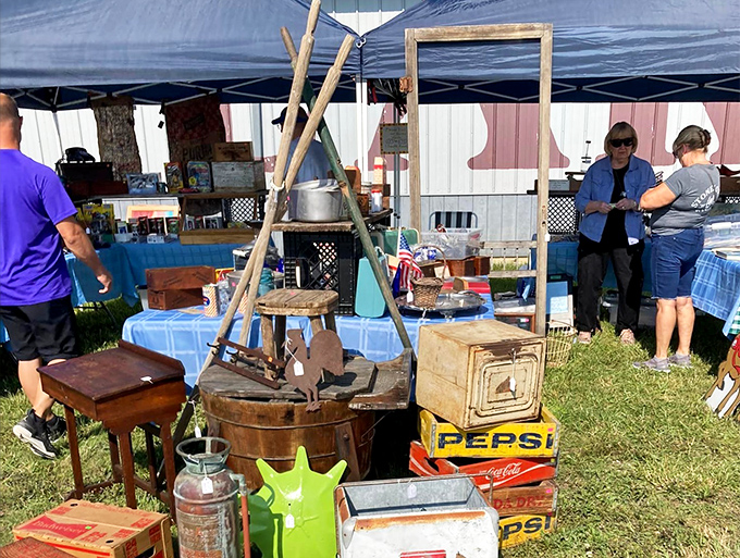Treasure hunting in the wild&mdash;outdoor vendors create impromptu museums where yesterday's household items become tomorrow's conversation pieces.