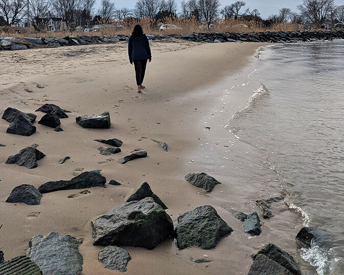 Solitude and simplicity create the perfect shoreline symphony. Sometimes the best beach days involve nothing but footprints and thoughts.
