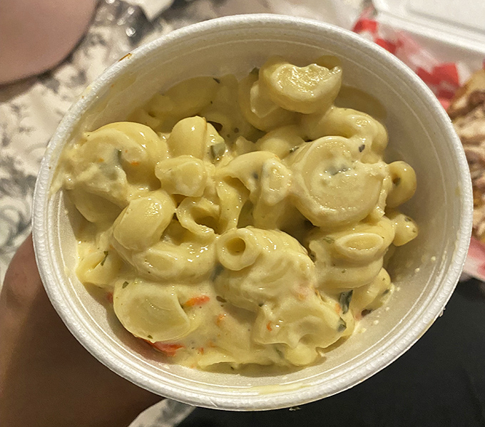 Mac and cheese that doesn't come from a blue box is already a victory, but this creamy, dreamy version deserves its own championship belt.