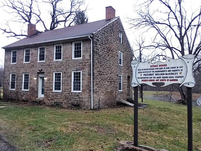 History isn't just preserved here&mdash;it's lived in. This stone house has weathered more Ohio winters than most of us have had birthday cakes.