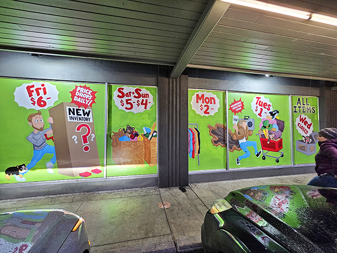 The pricing system that would make Marie Kondo proud&mdash;simple, straightforward, and sparking joy for bargain hunters everywhere.