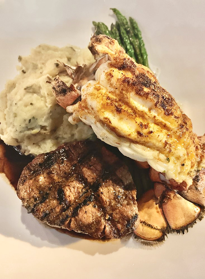 Surf and turf perfection: where land meets sea in a harmonious dance that would make Poseidon himself applaud.