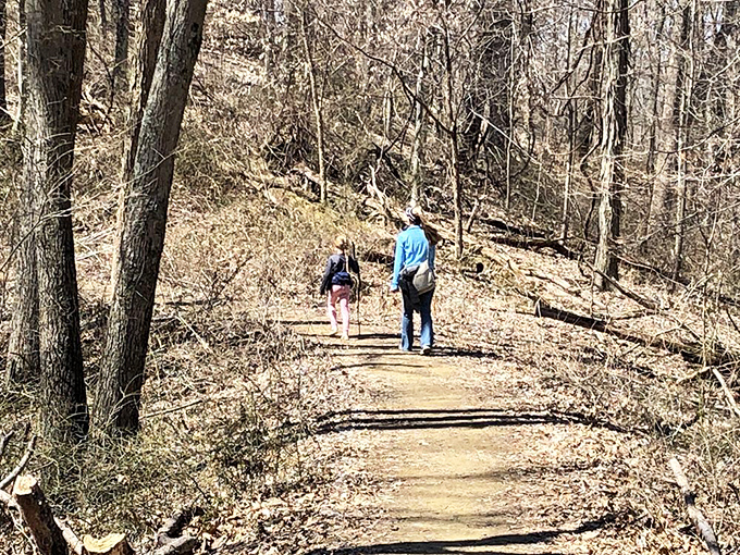 Some trails whisper stories of generations past. This one seems to say, "Take it slow &ndash; the best views aren't always at the destination."