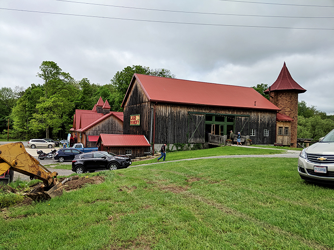 This rustic barn structure isn't just picturesque&mdash;it's where memories are made and ice cream headaches are earned on hot summer days.